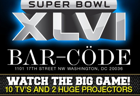 Super Bowl XLVI at Barcode Washington DC - DC Clubbing